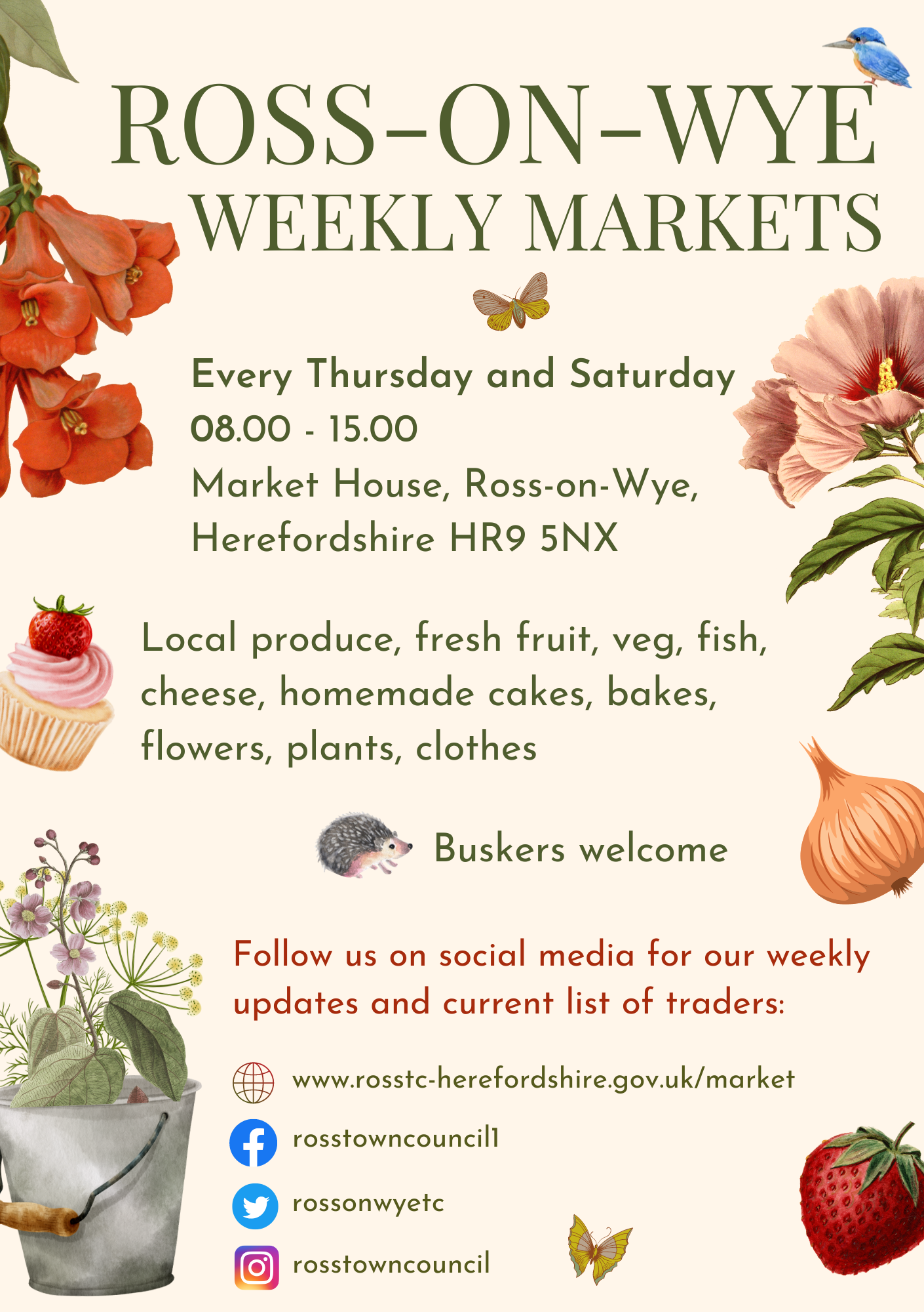 Love your local market week! - Visit Ross On Wye