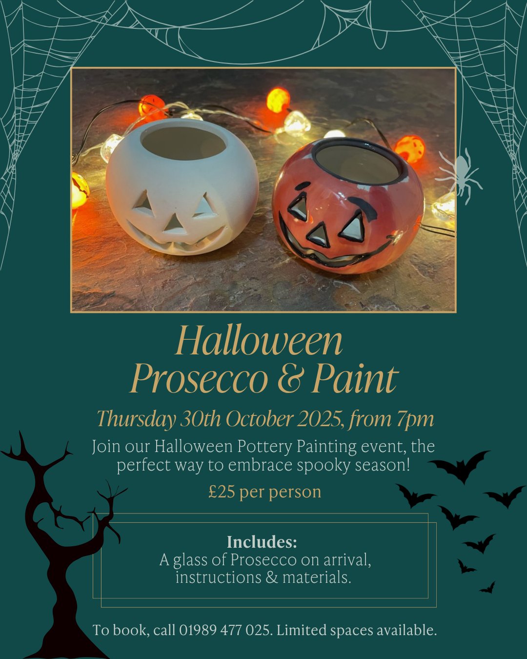 Halloween Prosecco & Paint - Visit Ross On Wye